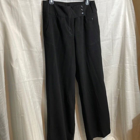 Dalia Collection | Pants & Jumpsuits | Dalia Black Wide Leg Dress ...